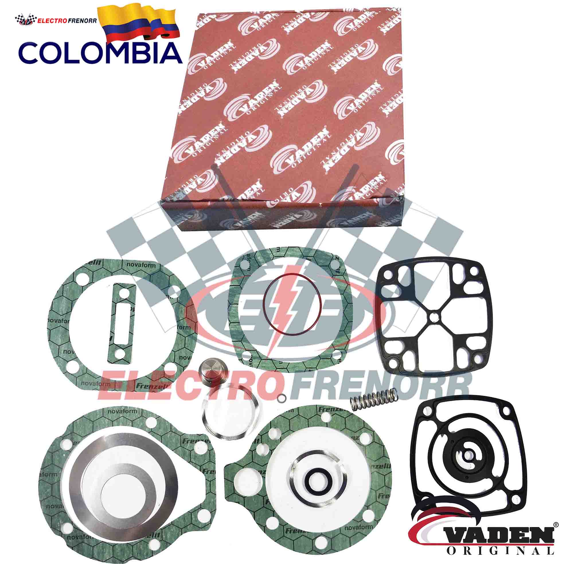 empaquetadura basico compresor holset vaden – Repuestos para Pesados